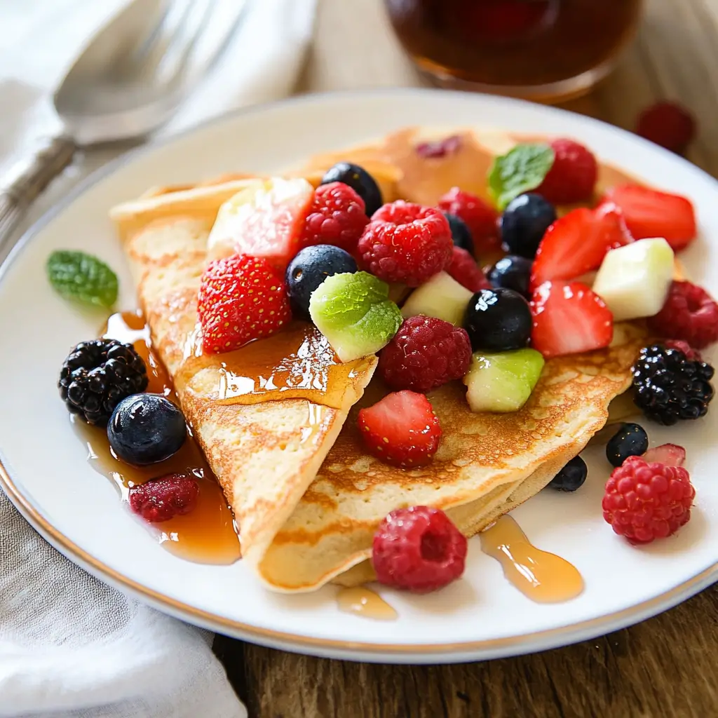 Healthy Oat Crepes – Easy, Nutritious & Delicious Breakfast!