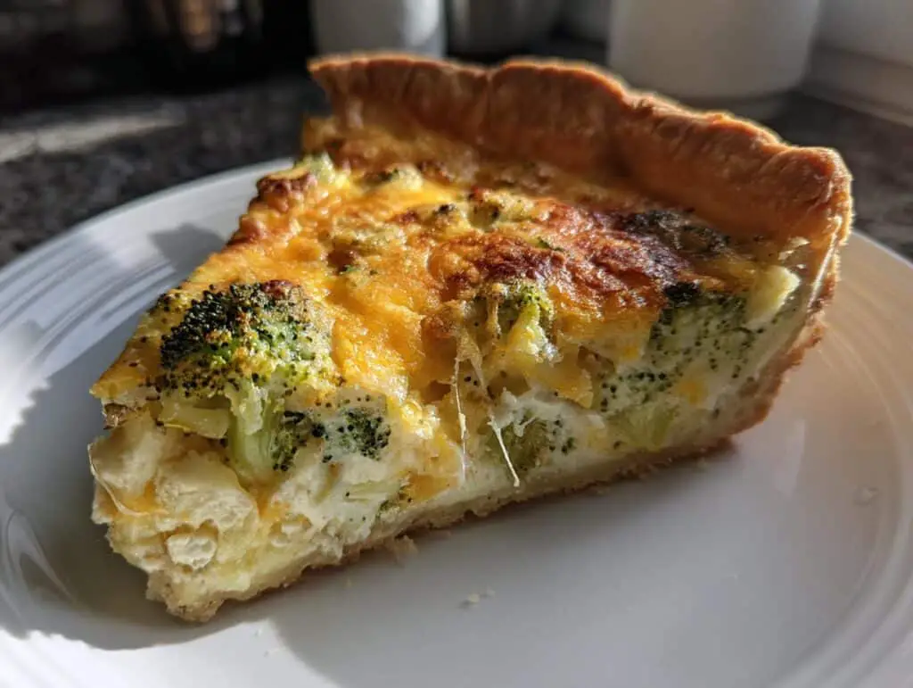Amazing Broccoli Cheddar Quiche That Takes Only 35 Minutes to Bake ...
