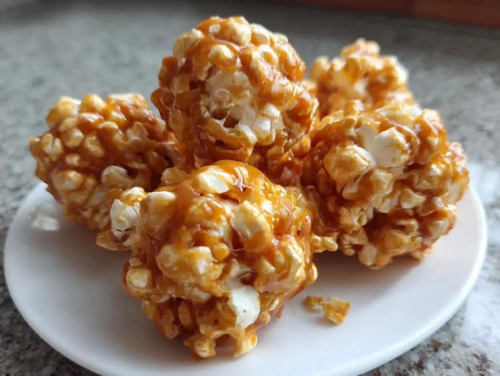 7-Ingredient Caramel Popcorn Balls: Irresistible & Easy - empireofrecipes