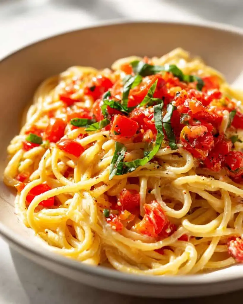 25-Minute Cottage Cheese Tomato Pasta - Creamy Dreamy Magic ...