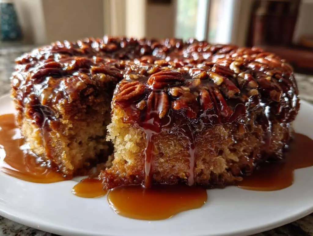 Sticky Pecan Upside-Down Cake: This 5-Minute Secret Guarantees ...
